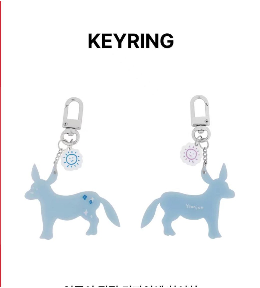 Kpop TXT TOMORROW X TOGETHER[YEONJUN]KEYRING Double-sided Laminated ...