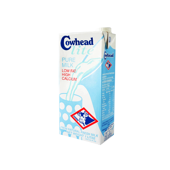 Cowhead UHT Milk Lite 1L | Shopee Philippines