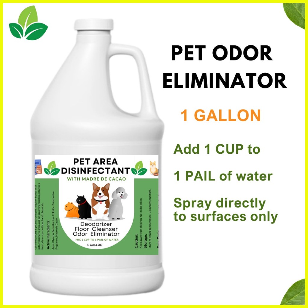 ♀ ♒ Premium Poop & Pee Deodorizer/Disinfectant 1 Gallon / 4 Liters ...