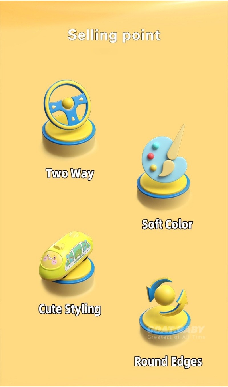 Two Ways Pullback Trains Toys for Kids High Speed Rail Push Back Car ...