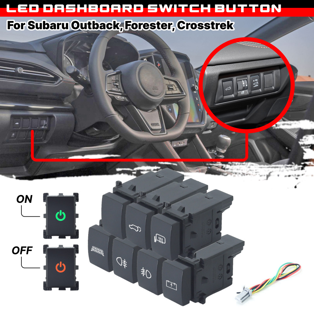 ® For Subaru Crosstrek Forester Outback Legacy Ascent Impreza WRX LED ...
