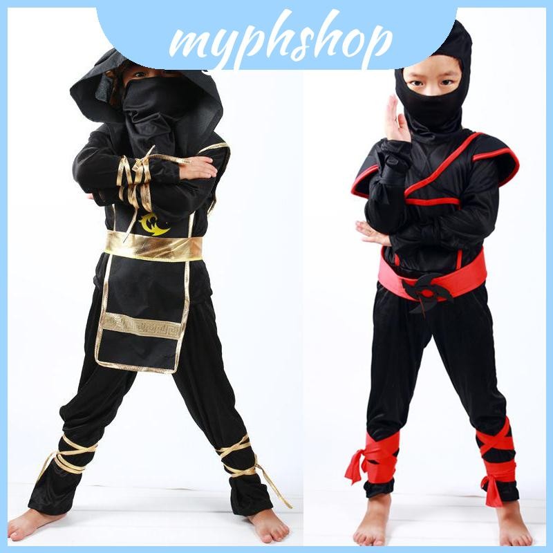 Ninja Costume for Kids Boys Halloween Costume United Nation Costume ...