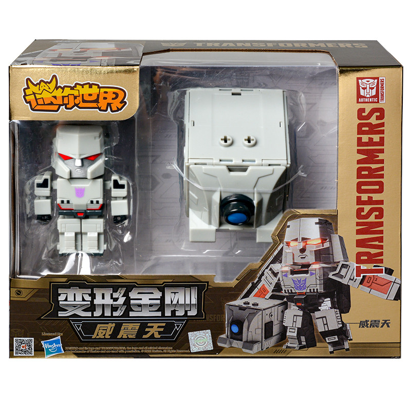 Zhuangchen Mini World Transformation Robot Decoration Car Combination ...