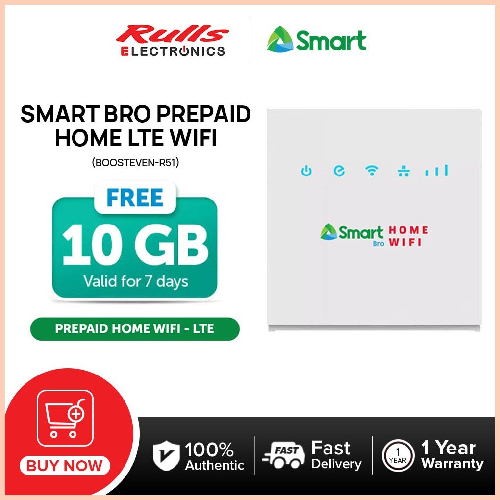 ๑ Smart Bro Prepaid Wi-Fi (R051/ID3/ID3E/ID5L/M271T/R291) | Shopee ...