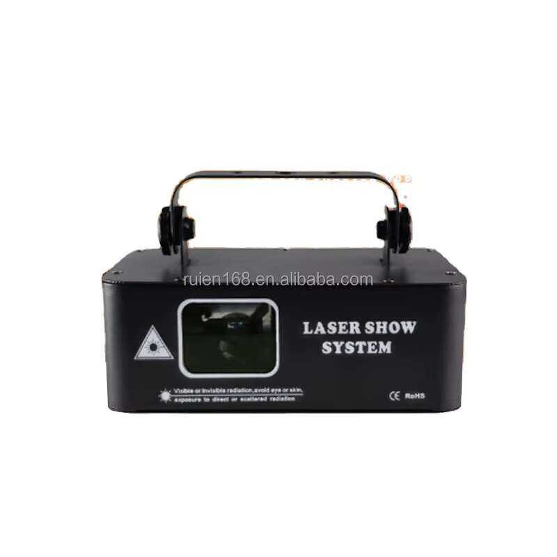 DMX 512 RGB 3D Beam Line Scanner Projector Lazer Light Dj Disco Laser ...