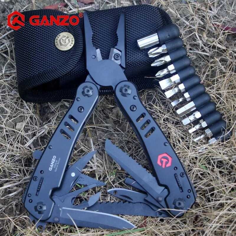 13 Ganzo 2 G302b G302h Multi Tool Plier EDC Tools Folding Multitool Pliers Multifunction Cap ...
