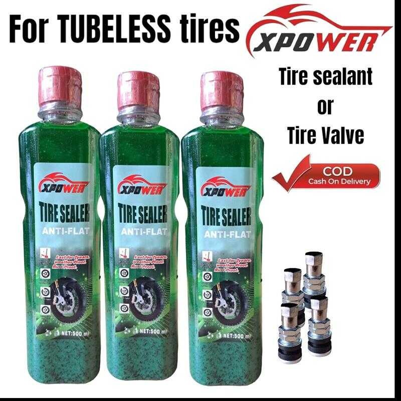 Tire Sealant 500 Ml Or Small Vae (Pito) Tubeless Cycle Seal Motor Tire ...