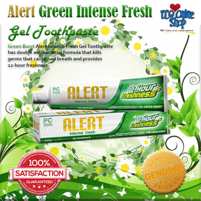 Personal Collection Alert Toothpaste - GREEN BREEZE INTENSE FRESH All ...