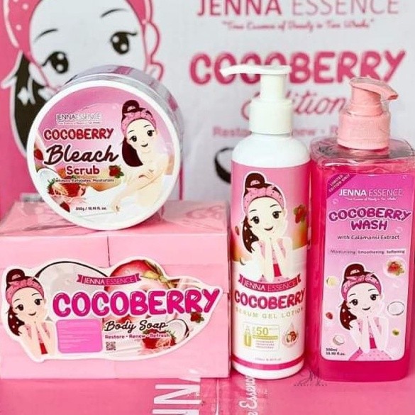 AUTHENTIC JENNA ESSENCE COCOBERRY BODY SOAP / COCOCANDIES / BODY WASH ...