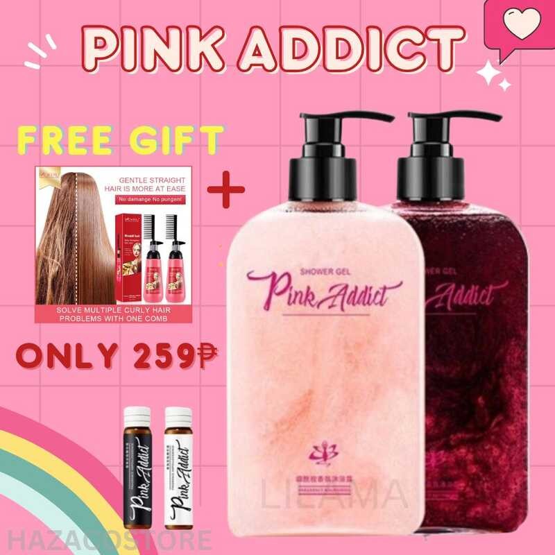 PINK ADDICT SHOWER GEL Perfume Essential Oil Shower Gel Seductive And ...