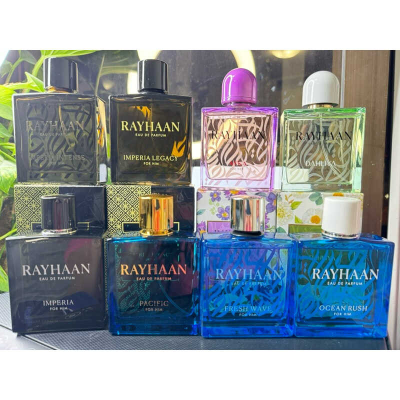 Rayhaan EDP 100Ml Ocean Rush / Imperia / Pacific / Fresh Wave | Shopee ...