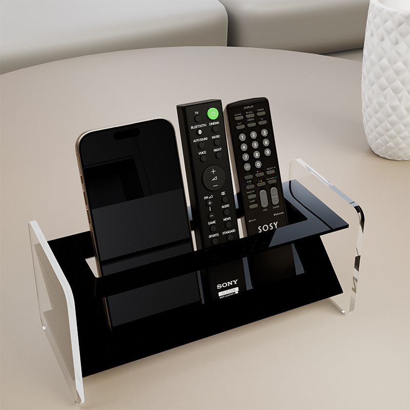 Acrylic Remote Control Storage Box,Simple Mobile Phone Storage Box ...