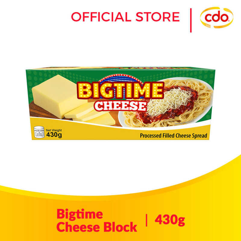 CDO BIGTIME Cheese 430G F55 B89 | Shopee Philippines