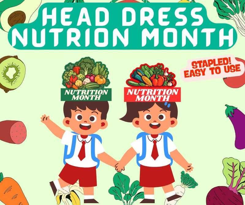 Headress Nutrition Month Affordable And Easy To Use | Shopee Philippines