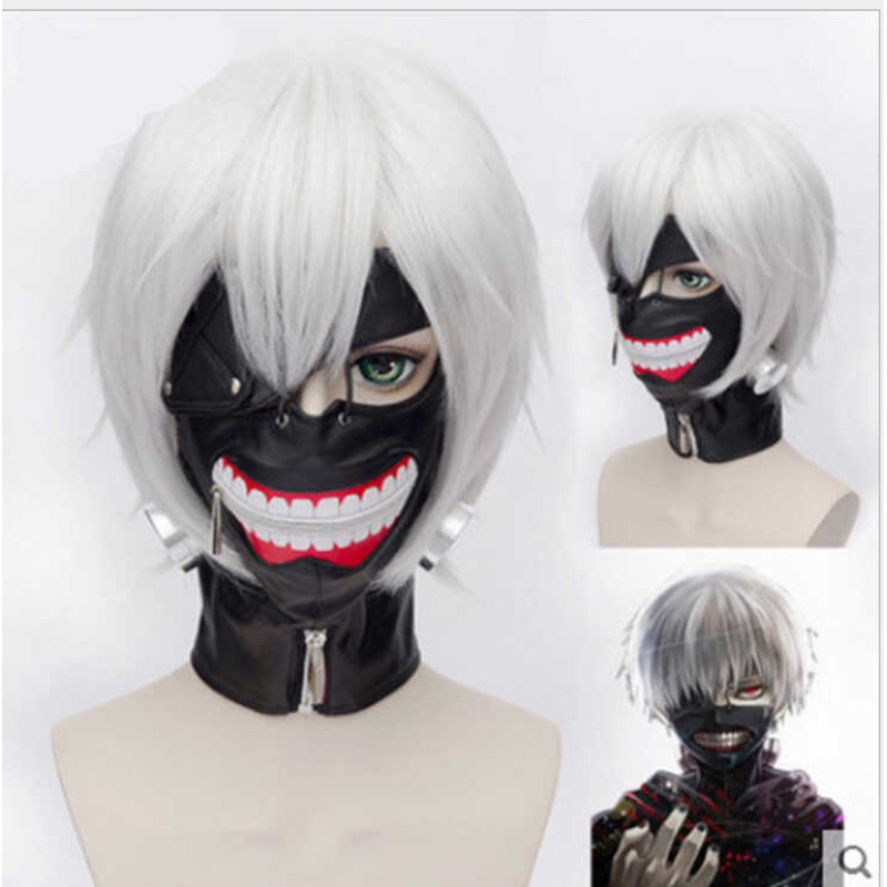 Cosplay Wig Tokyo Ghoul / Tokyo Ghoul Kaneki Ken COS Anime Wig | Shopee ...