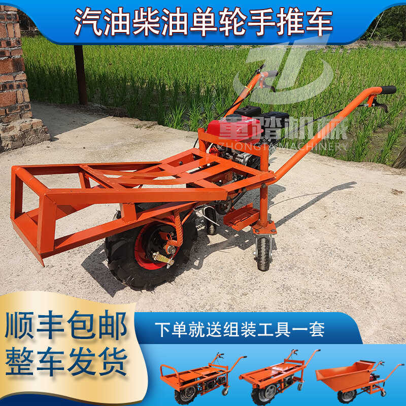 M J8 Diesel Transport Mountain Chicken Gasoline Electric Cart Single ...