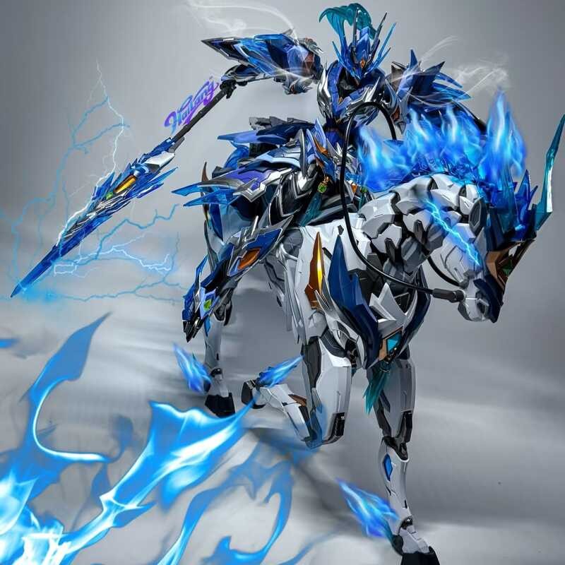 Nezha Moto Nuclear Three Kingdoms Moto Nuclear Boys Assembly Toy Gundam ...