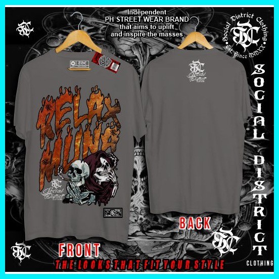 SOCIAL DISTRICT CLOTHING T-SHIRT RELAX MUNA new sdc design | Shopee ...