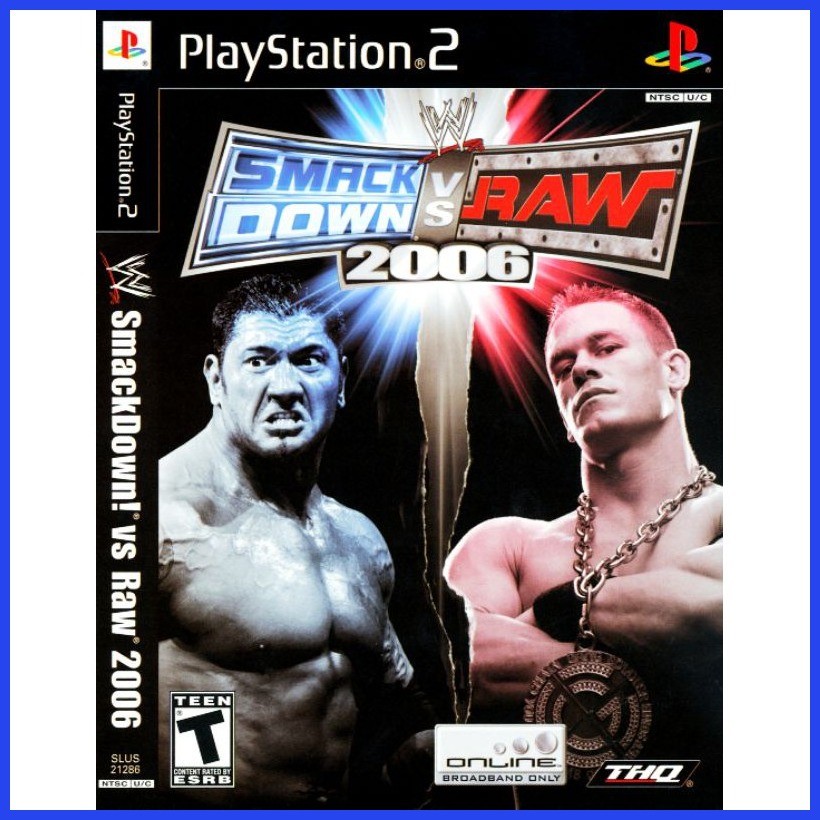 🟧 WWE 2011 Smackdown vs RAW PS2 GAMES Wrestling Playstation | Shopee ...