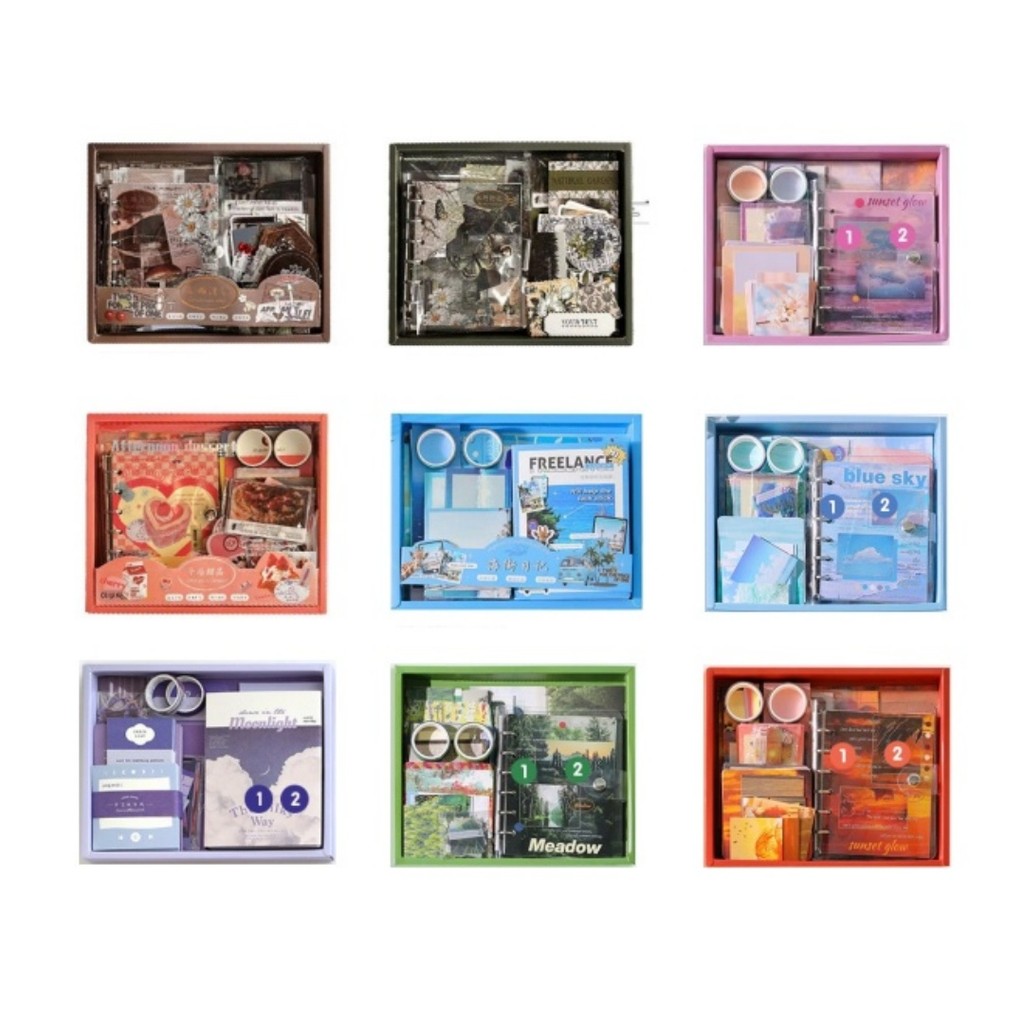 155PCS/Set Journal Kit and Scrapbook Set Creative Writing and ...
