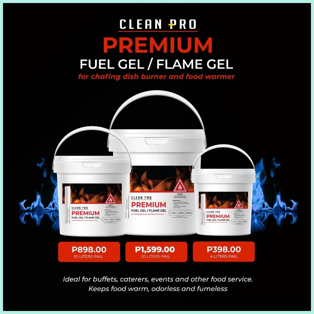 Clean Pro Premium Fuel Gel/Flame Gel 20 liters | Shopee Philippines