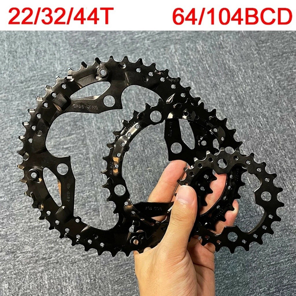 BUCKLOS Bike Chainring 104bcd Chainwheel 44T 32T 22T 64bcd Bicycle ...