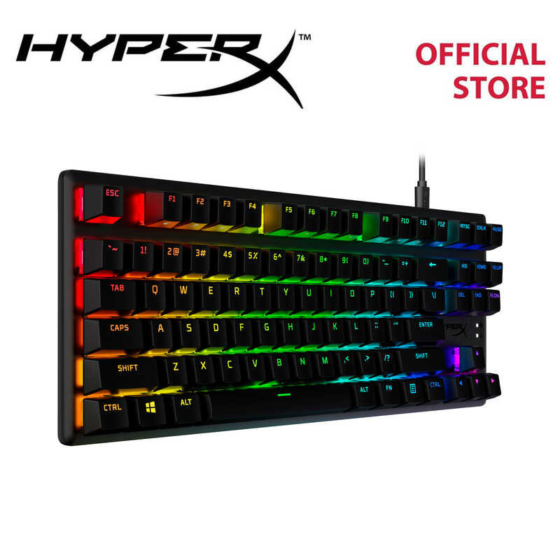 COD Hyperx Alloy Origin Core Wired RGB nical Gaming Keyboard - HX Blue ...