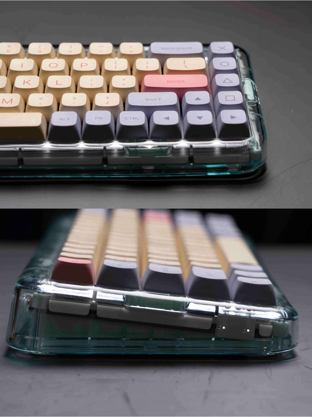 Macaron Mechanical Keyboard Cover Is Suitable For All Rk Keyboards ...