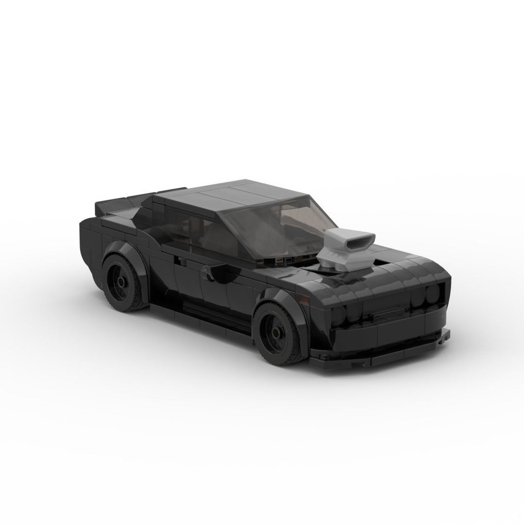 Compatible With Lego Moc Dodge Challenger Charger Dom 8 Grid Speed ...