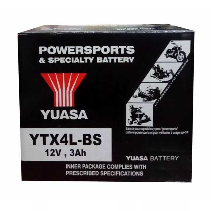 LY YUASA Ytx4l Motorcycle ORIGINAL BAttery PArA SA Mio YAmAHA, Soulty ...