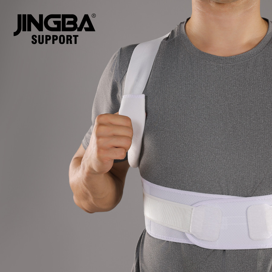 1 Piece Unisex Adjustable Back Support Brace Posture Corrector | Shopee ...