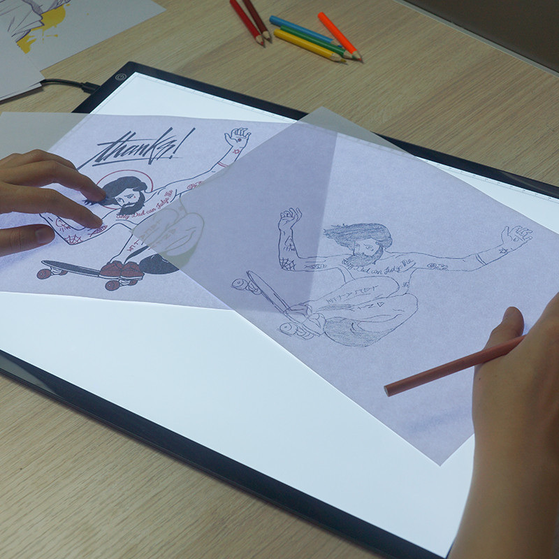 A4/A3 Drawing tablet wacom Digital Graphic Tablet LED Diamond Painting ...
