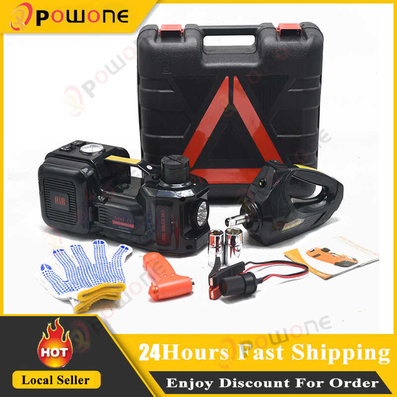Changer 3In1 Hine 12V Electric Hydraulic Lifter Car Crocodile Jack SUV ...