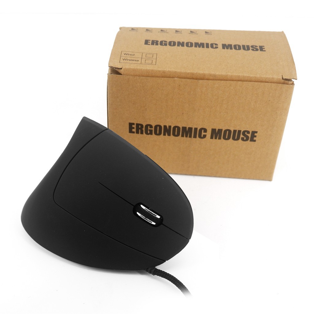 2.4GHz Matte Textured Wired Ergonomic Mouse | Shopee Philippines