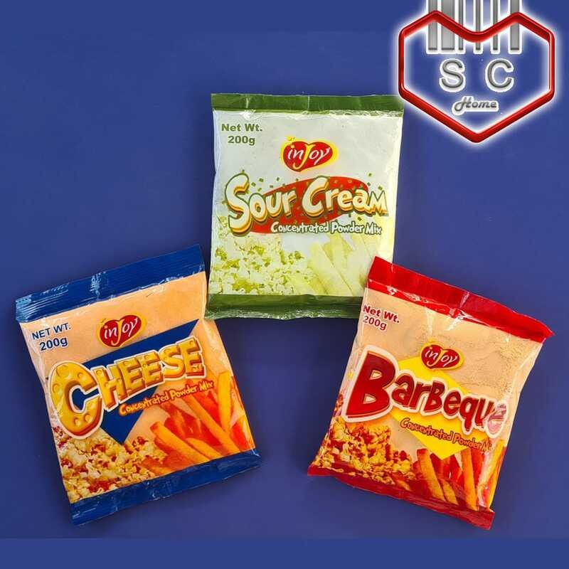 Injoy Concentrated Mix 200g (Cheese, Barbeque, Sour Cream Flavor Powder ...