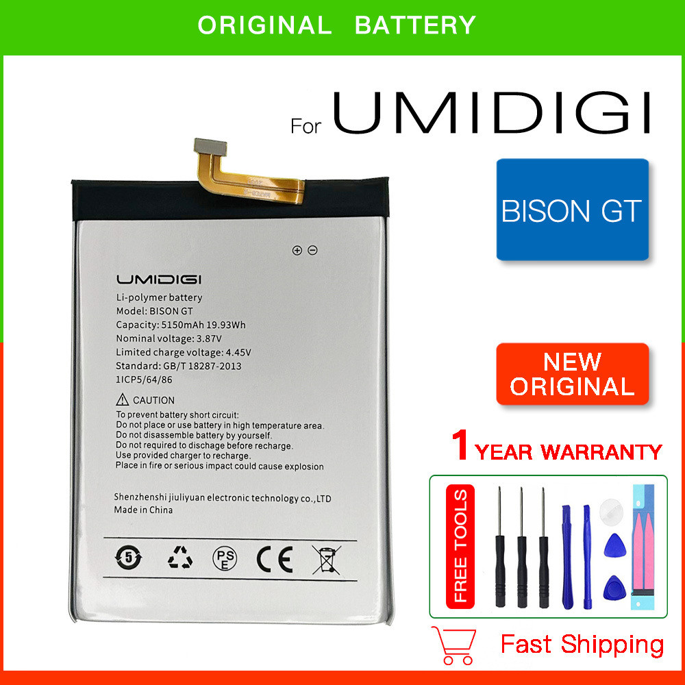 100% Original 5150mAh BISON GT Mobile Phone Replacement Battery For UMI ...