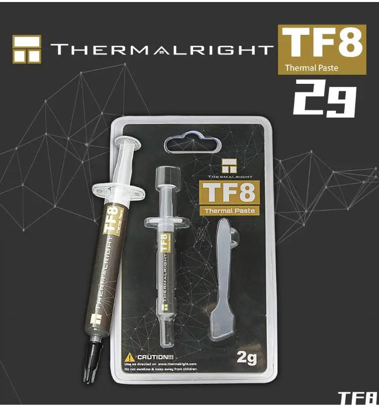 Thermalright TF8 13.8 Thermal Conductivity (W/M.K) 2g/5.8g/12.8g High ...