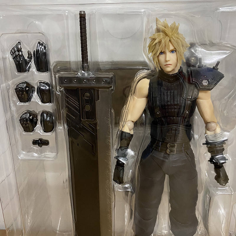 NEW Anime PLAY ARTS Final Sy VII Cloud Strife Edition 2 PVC Action ...