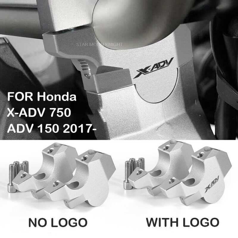 Motorcycle ☆ Handle Bar Riser Clamp Extend Handlebar For Honda X-Adv ...