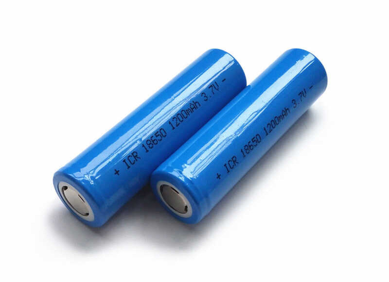 ICR 18650 1200Mah 3.7V Lithium-Ion Rechargeable Battery Cell For ...