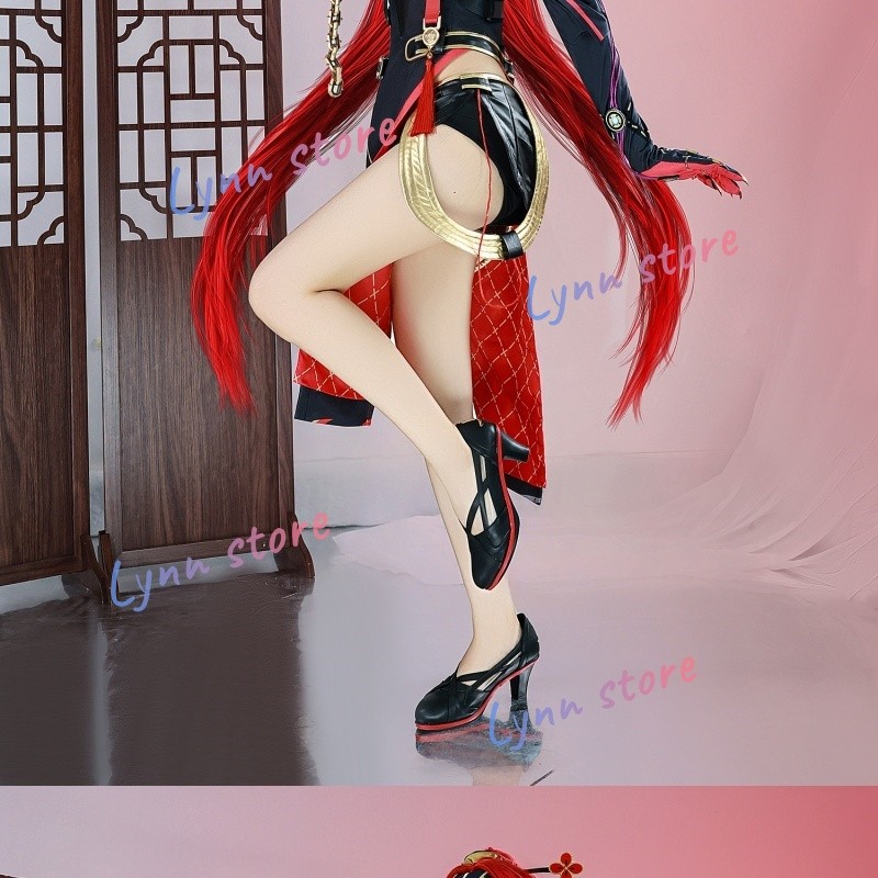 WUTHERING WAVES Lightning of Execution Cosplay Costume Sexy Character YINLIN Cosplay Costume Wig ...