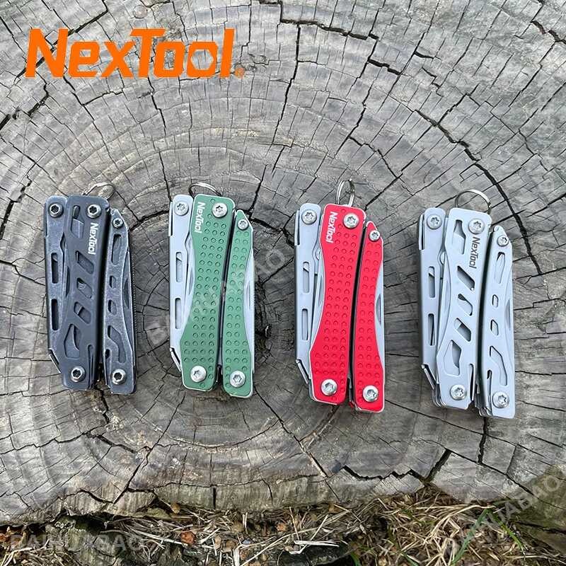 10 Flagship NexTool IN 1 Multitool Multi Functional Folding EDC Hand Tool Screwdriver Mini Plie ...