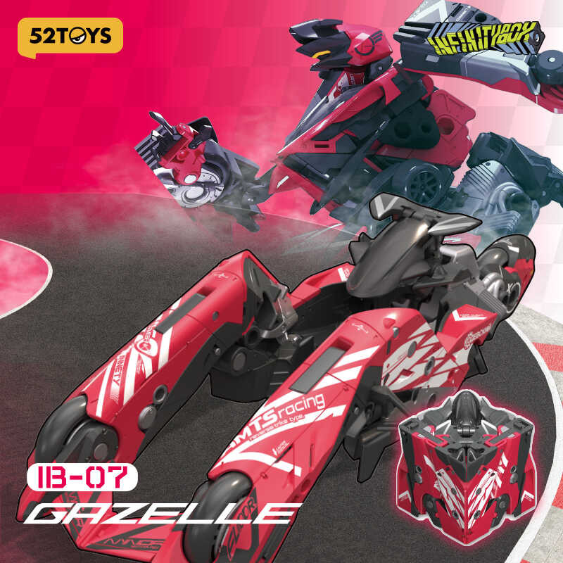 52Toys Infinitybox Ib-07 GAZELLE Deformation Robot, Converting In And ...