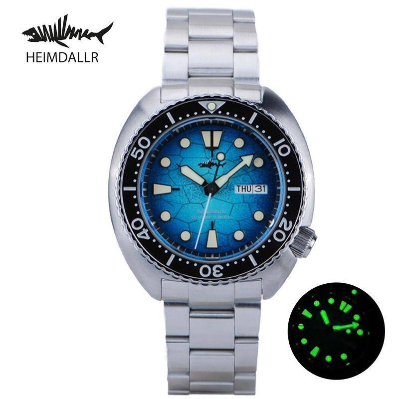 Heimdallr Abalone Diver Watch For Men NH36 Automatic Stainless Steel ...