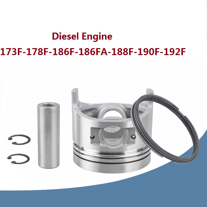 Air-Cooled Piston With Ring Assembly For Chinese Honda Generator Water ...