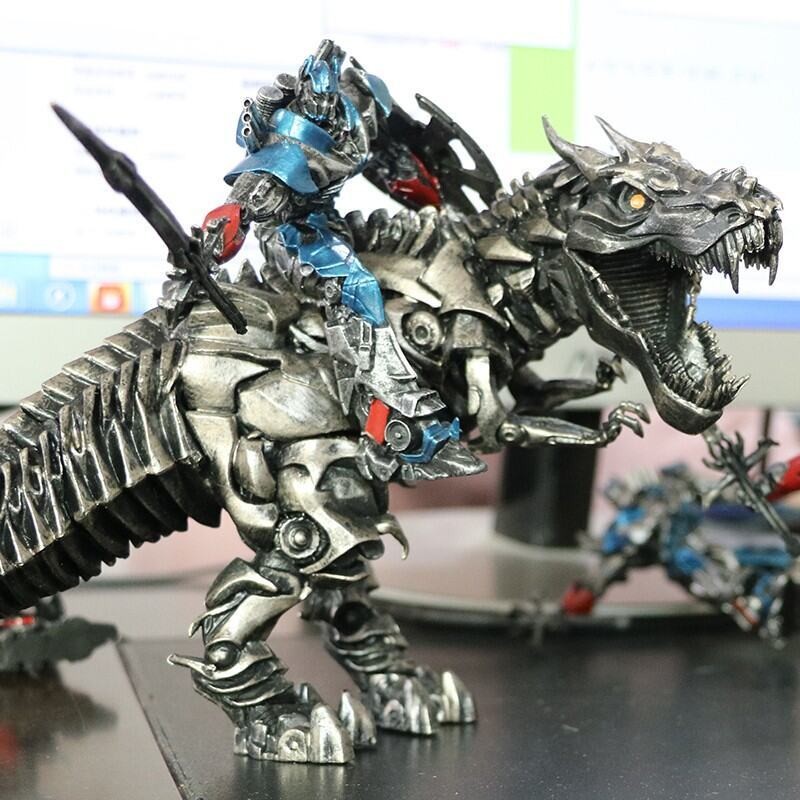 Tyrannosaurus Rex Grimlock Acti Transformer 4 Age Of Extincti Optimus ...