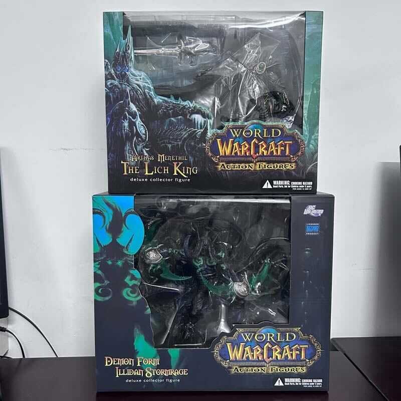 WOW Game Fall Of The Lich King Arthas Menethil Demon Hunter Illidan ...