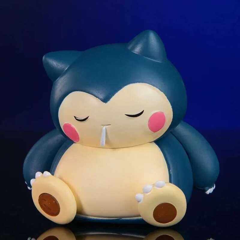A Pokémon Sleep Series Psionic Duck Munchlax Snorlax Figure Toy Cute ...
