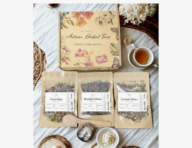 SLEEP AND RELAX Herbal Blends Tea Gift Box | Shopee Philippines