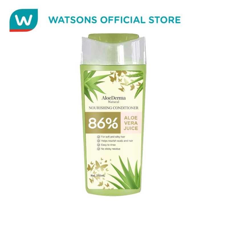 Aloe Derma Natural Aloe Vera Conditioner 210Ml 3D7 | Shopee Philippines